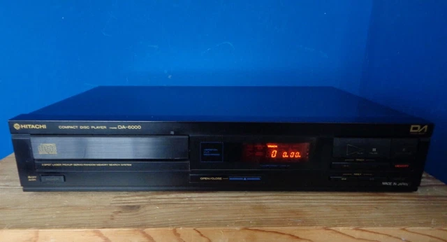 HITACHI DA-6000 LETTORE Compact Disc Vintage Separato DIFETTOSO per ...