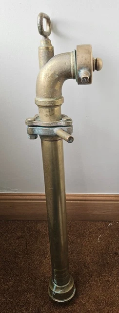VINTAGE BRASS FIRE hydrant standpipe Sinclair & Co London £165.00 ...