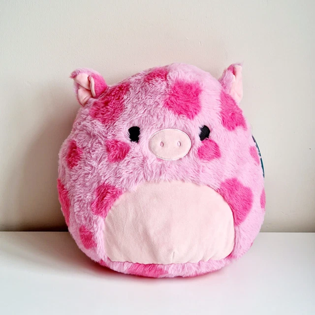 SQUISHMALLOWS GWENDLE PIG Fuzz A Mallows Fuzzy Pig 12 inch 30cm ...