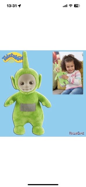 TELETUBBIES TALKING SOFT Toy - Dipsy Green Plush Cuddly Toy with Sound ...