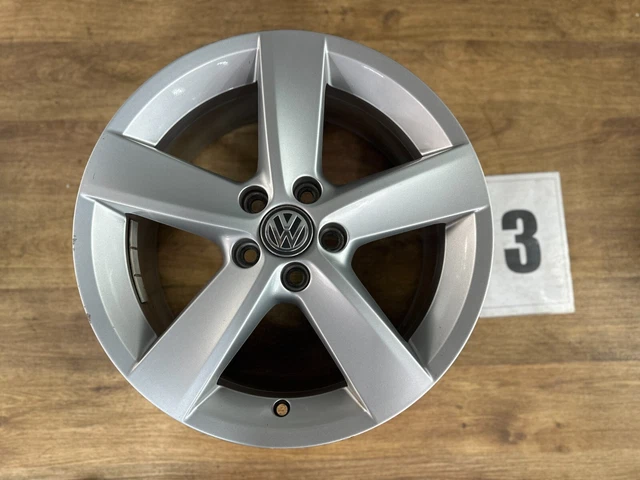 1X ORIGINAL ALUFELGE Rivazza VW Polo 6R 6R0601025Q Felge 7Jx16H2 ET46 ...