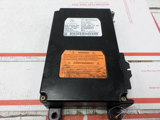 COMMUNICATION CONTROL MODULE Mercedes Benz W203 C-Class C320 2001 ...