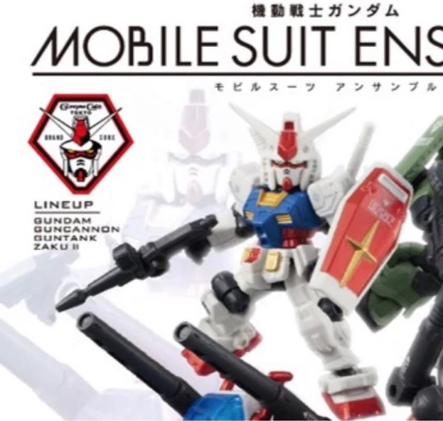 MOBILE SUIT ENSEMBLE RX 78 2 Gundam 3 Types Gundam Cafe Limited £112.59 ...