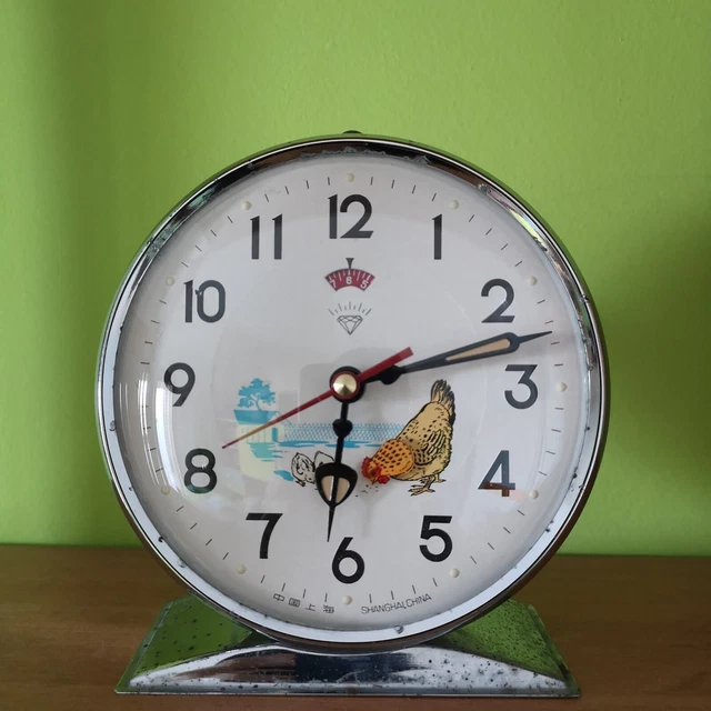 SVEGLIA VINTAGE DA tavolo gallina che becca Diamond Shangai, China EUR ...