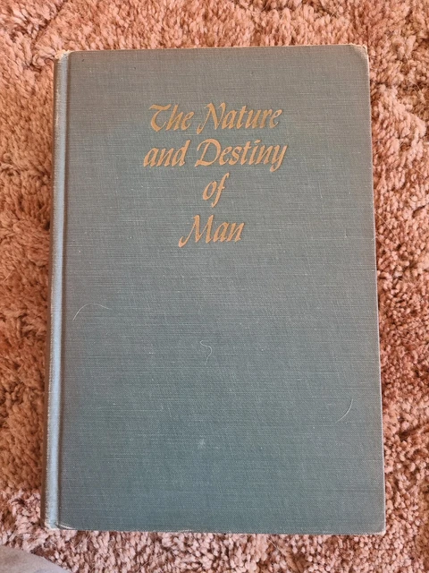 THE NATURE AND Destiny of Man Book, by Niebuhr, Reinhold $22.05 ...