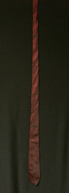 VINTAGE 1950'S-1960'S ALL Silk Stoll's Label Red & Black Tie $44.42 ...