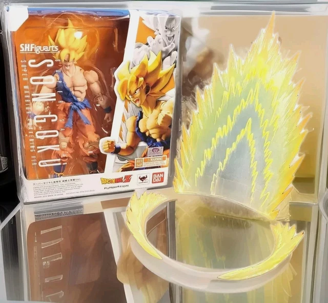 SHF BANDAI SUPER Saiyan Son Goku[Warrior Awakening Ver] complete w/box ...