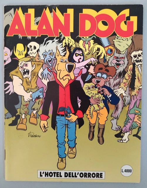 ALAN DOG PARODIA Dylan Dog L'hotel Dell'orrore Edigamma 1995 Pag. 36 B ...