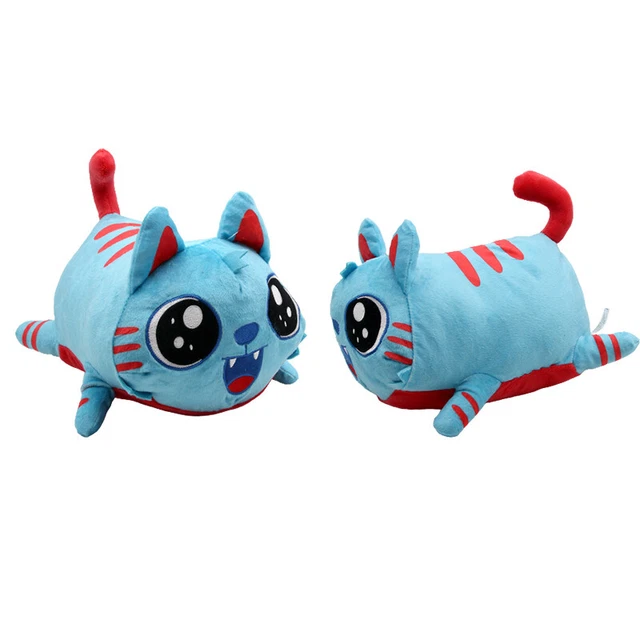 9.8IN GAME GRAVYCATMAN Blue Cat Plush Toy Soft Stuffed Doll Gift ...