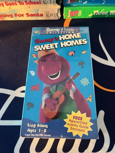 BARNEY & FRIENDS Collection Home Sweet Homes VHS Video Tape Songs ...