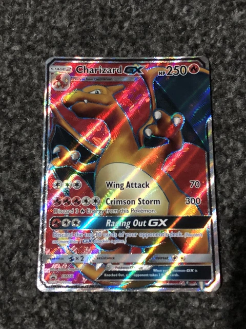 CHARIZARD GX SM60 - Full Art Ultra Rare - Sun & Moon Promo Pokemon Card ...