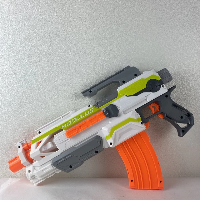 NERF N-STRIKE ELITE Modulus ECS-10 Blaster Semi Automatic Dart Gun ...