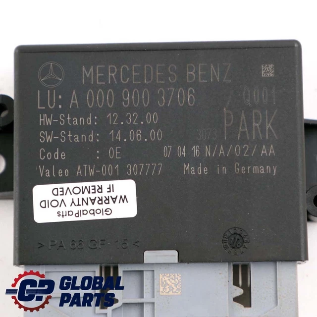 MERCEDES-BENZ W207 W212 Parktronic Parking Control Unit Module ...