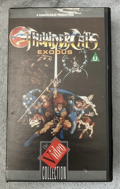 THUNDERCATS EXODUS VHS Tape Vintage Rare Collectors Item Untested £5.91 ...