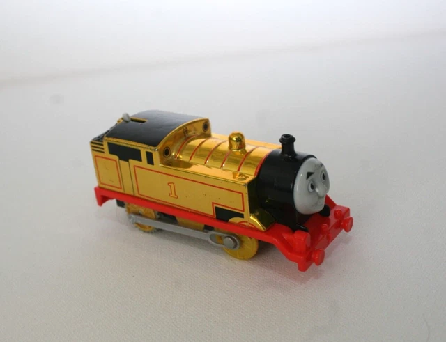 THOMAS AND FRIENDS Trackmaster Train Shiny Metallic Gold Thomas £12.99 ...
