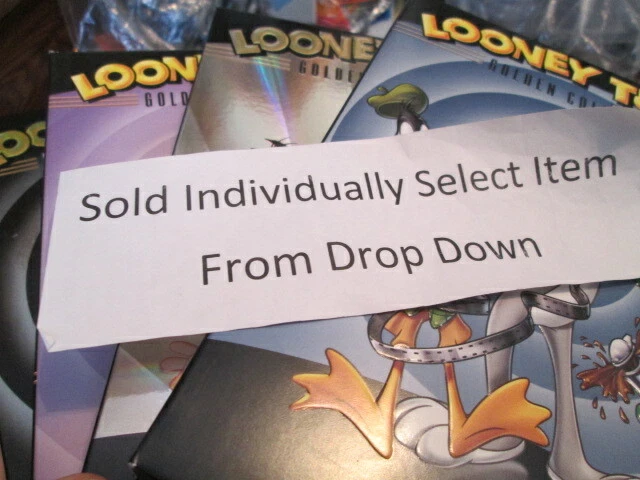 LOONEY TUNES GOLDEN Collection 4 Disc DVD Box Set-Region 1-NTSC-Your ...