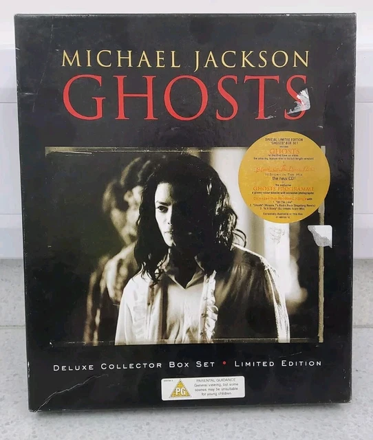 MICHAEL JACKSON GHOSTS Deluxe Collectors Box Set limited edition VHS ...