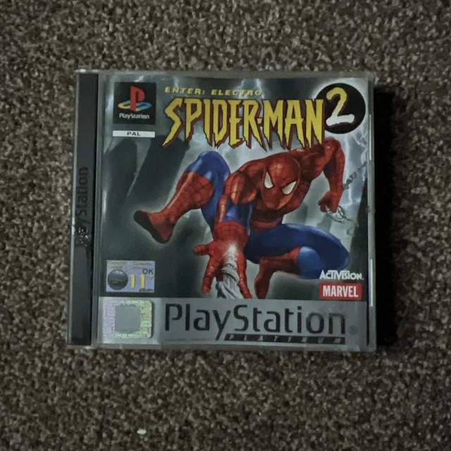 SPIDER-MAN 2 ENTER Electro Platinum Sony PlayStation One (PS1) £10.00 ...