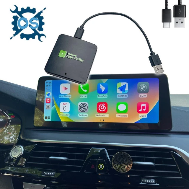 WIRELESS CARPLAY ADAPTER USB Dongle AI BOX For Apple iOS Car Auto ...