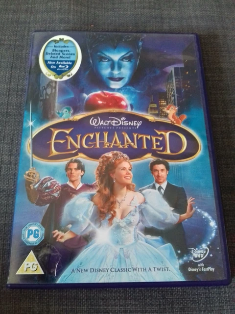 WALT DISNEY ENCHANTED DVD Disc Movie Film PG £1.75 - PicClick UK