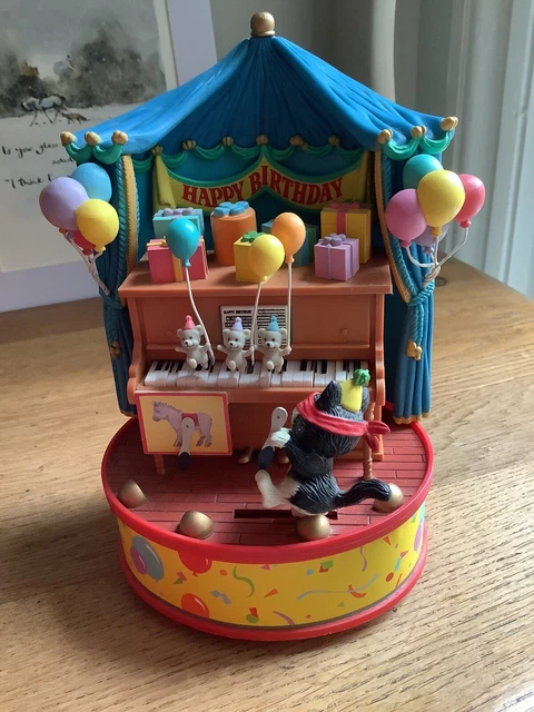 RARE VINTAGE ENESCO Happy Birthday Music box £50.00 - PicClick UK