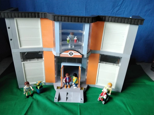 PLAYMOBIL 70190 CITYLIFE Krankenhaus Klinik Hospital 4407 Rollstuhl ...
