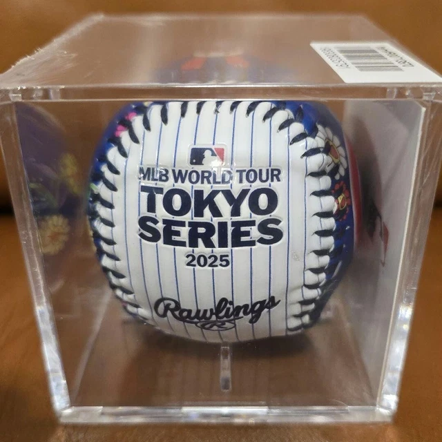 MLB TOKYO SERIES 2025 Cubs Baseball × Takashi Murakami Replica Ball w ...