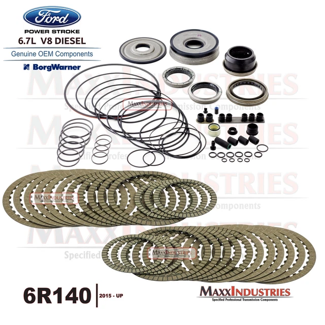 FORD 6R140 OEM Performance Rebuild Overhaul Kit - OEM Components- w ...