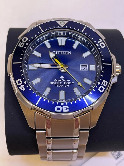 CITIZEN ECO-DRIVE SUPER Titanium Promaster 200M BN0201-88L EUR 92,49 ...