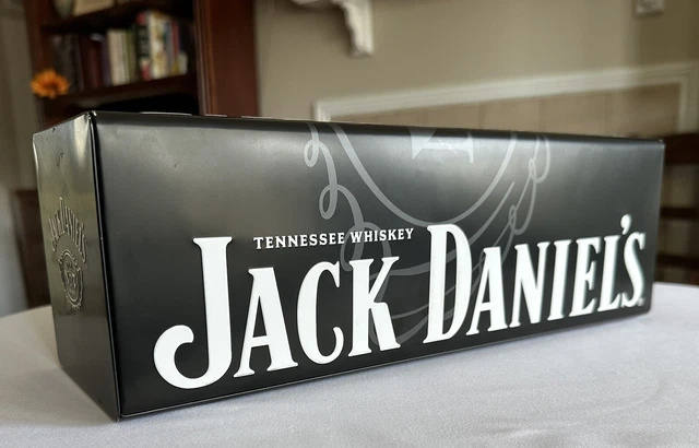JACK DANIELS OLD No 7 Whiskey Collector’s Tin Black Box (Empty) Limited ...