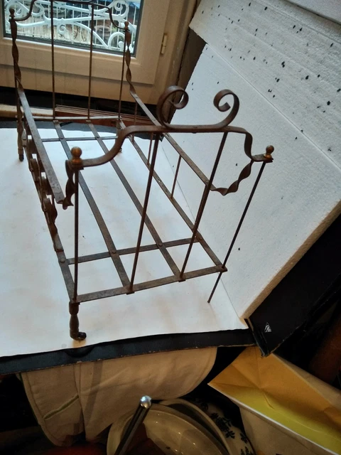 ANCIEN LIT DE Poupee En Fer Forgé Napoléon 3 / 1900 Old Iron Doll Bed EUR 50,00 - PicClick FR