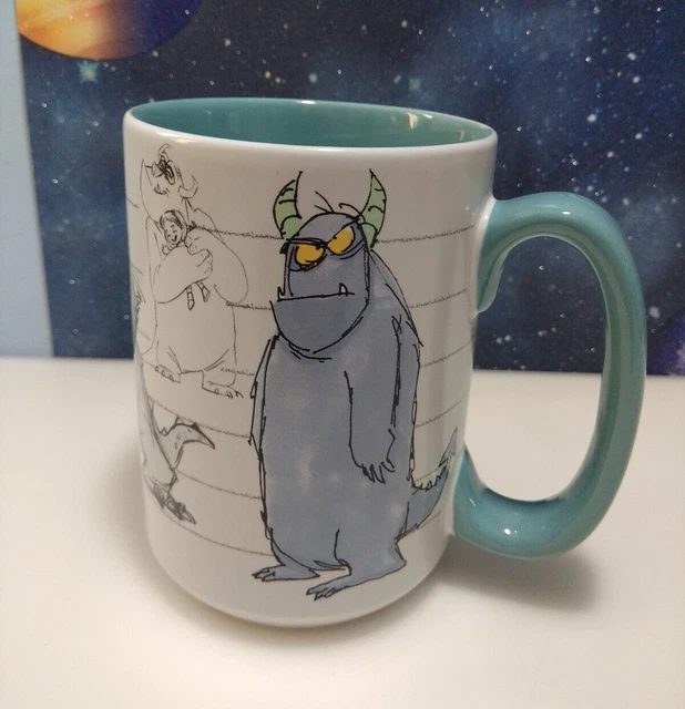 RARE DISNEY STORE Art of Pixar Monsters Inc. Sulley Concept Art Sketch ...