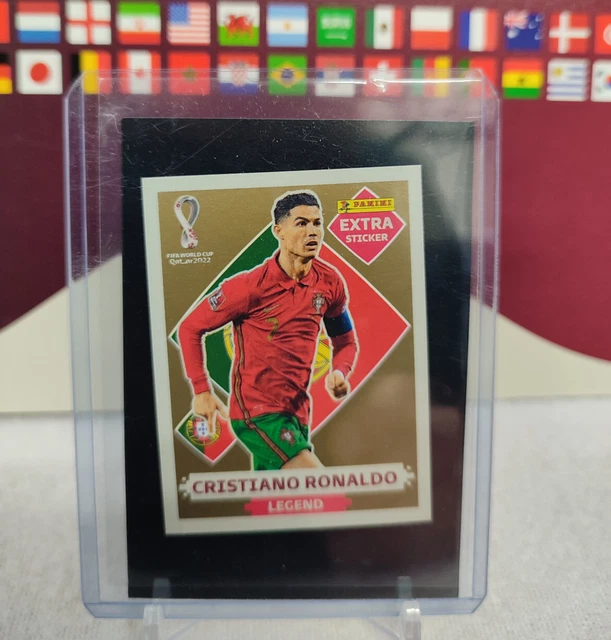 FIFA WORLD CUP Qatar 2022 World Cup Panini - Cristiano Ronaldo Gold ...