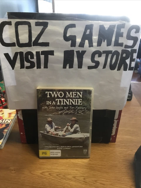 DVD TWO MEN In A Tinnie JOHN DOYLE Tim Flannery $11.95 - PicClick AU