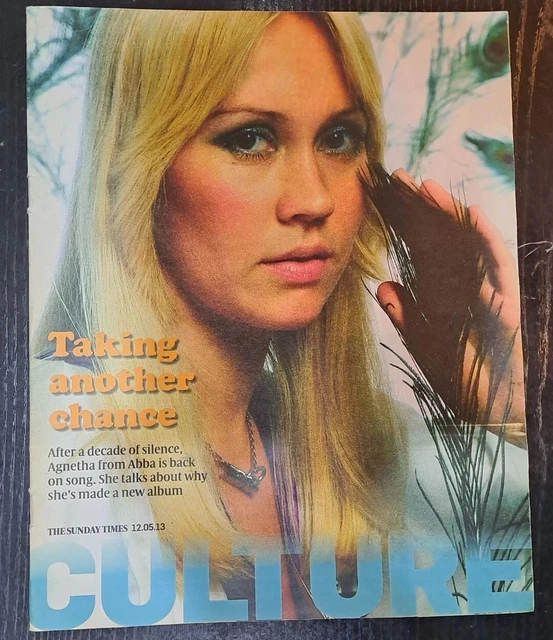 ABBA/ AGNETHA FÄLTSKOG CULTURE Magazine rare!! EUR 15,00 - PicClick FR