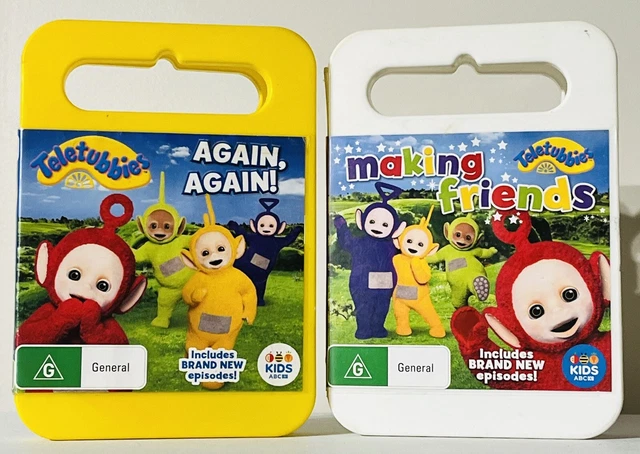 TELETUBBIES AGAIN AGAIN + Making Friends DVD Region 4 ABC KIDS Rare $59 ...