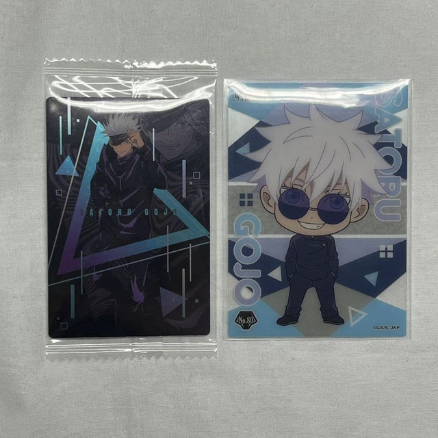JUJUTSU KAISEN GOJO Satoru Wafer Card Clear £44.88 - PicClick UK