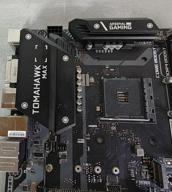 MSI B450 TOMOHAWK Max AM4 Motherboard ATX AMD Ryzen DDR4 £59.99 ...