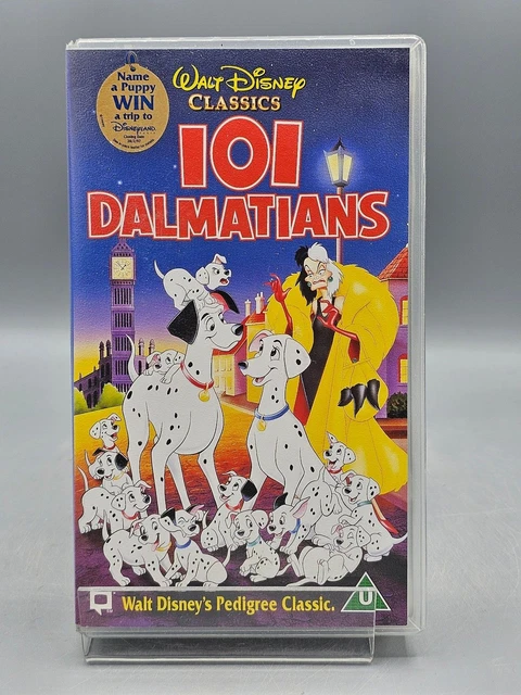 101 DALMATIANS - Walt Disney Classics - VHS Video Tape (T195) £2.99 ...
