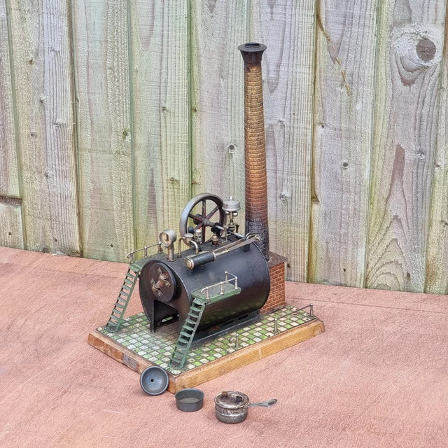 BING 'MONNA' LIVE steam engine No. 13675/3, Marklin, Doll Co. Etc ...