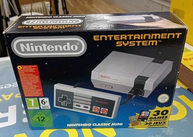 NINTENDO ENTERTAINMENT SYSTEM NES Classic Mini Console -VGCc £59.99 ...