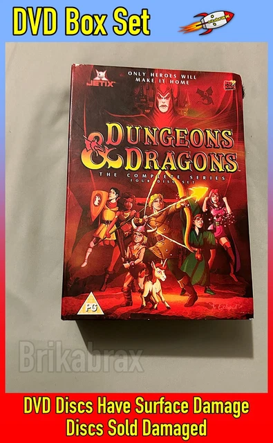 DUNGEONS AND DRAGONS Complete Series Seasons 1-4 DVD Boxset (Read ...