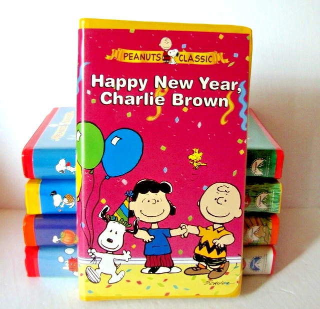 PEANUTS HOME VIDEO VHS Tape Holiday Theme Movies - Lot of 5 Original ...