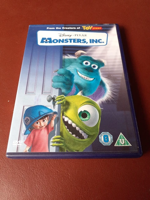DISNEY'S PIXAR MONSTERS, Inc. Dvd £4.99 - PicClick UK