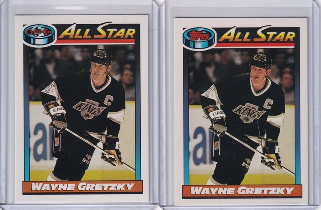 1991-92 O-PEE-CHEE TOPPS Wayne Gretzky All-Star #258 PYC ou achetez les deux EUR 1,62 - PicClick FR