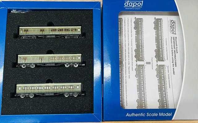 DAPOL 2P-012-253 SET of 3 Maunsell Coaches set 394 £78.70 - PicClick UK