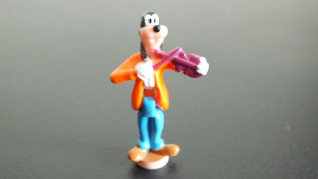 VINTAGE DISNEY POLLY Pocket Goofy Playing Violin Figure Only £5.99 ...