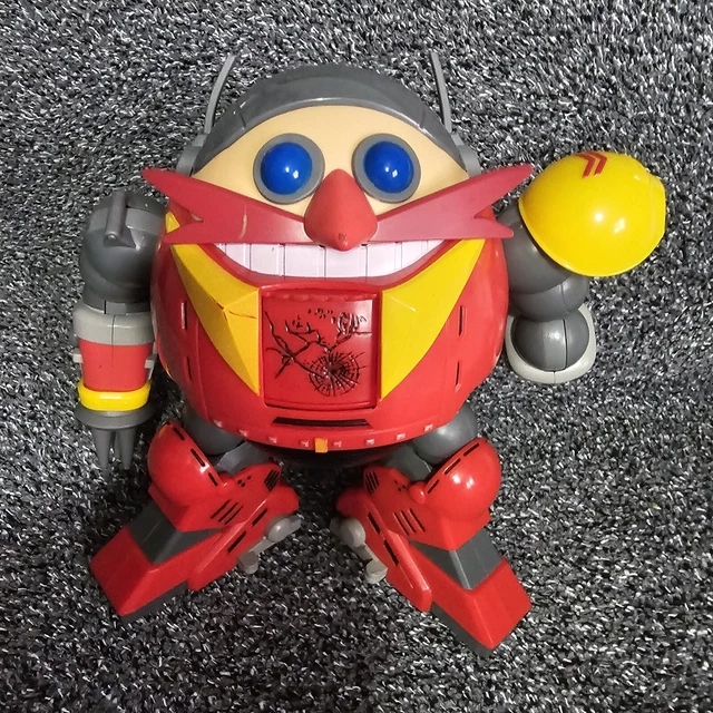 SONIC THE HEDGEHOG 30th Anniversary Giant Eggman Robot Battle Figure ...