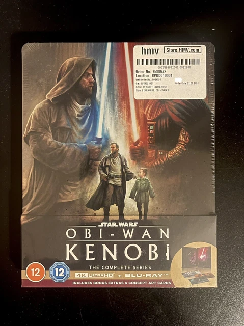 OBI WAN KENOBI - The Complete Series 4K Uhd + Blu-Ray Steelbook New ...