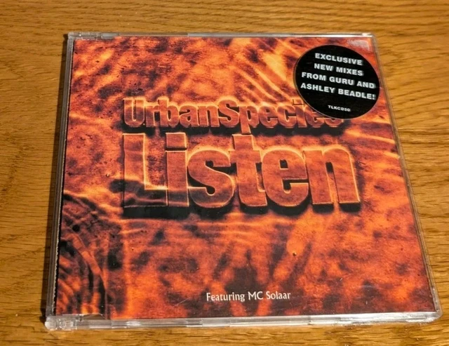 URBAN SPECIES FEATURING MC Solaar – Listen CD Single Very Good ...